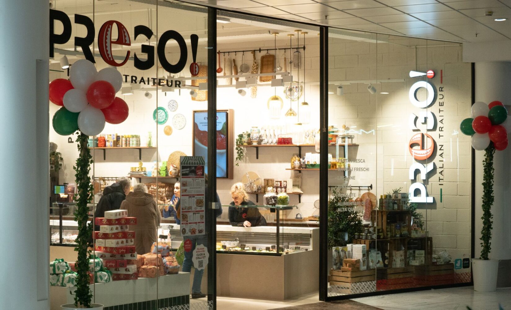 Menu - PREGO ! Italian Traiteur